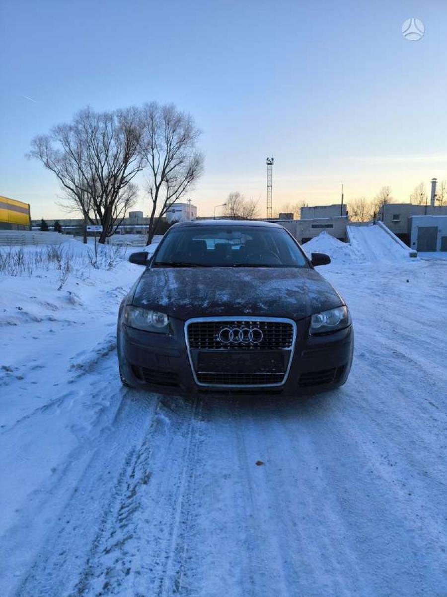 Pelēks Audi A3 2008 Kauņa, ar dzinēja tilpumu 1.90 L un nobraukumu 400 tūkst. km par 1800 €, foto 3 vietnē AUTOMOTO.COM.LV