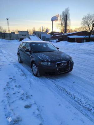 Pelēks Audi A3 2008 Kauņa, ar dzinēja tilpumu 1.90 L un nobraukumu 400 tūkst. km par 1800 €, foto 4 vietnē AUTOMOTO.COM.LV
