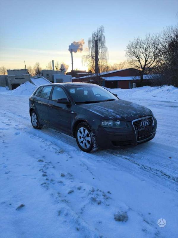 Grey Audi A3 2008 in Kaunas, with an engine capacity of 1.90 L and mileage of 400 thousand km for 1800 €, photo 5 on AUTOMOTO.COM.LV