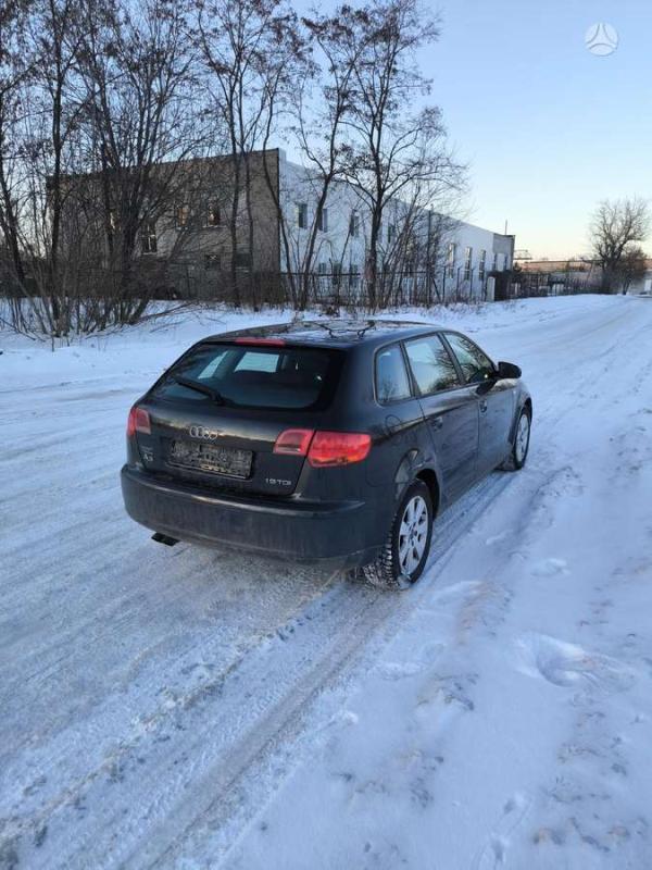 Grey Audi A3 2008 in Kaunas, with an engine capacity of 1.90 L and mileage of 400 thousand km for 1800 €, photo 7 on AUTOMOTO.COM.LV