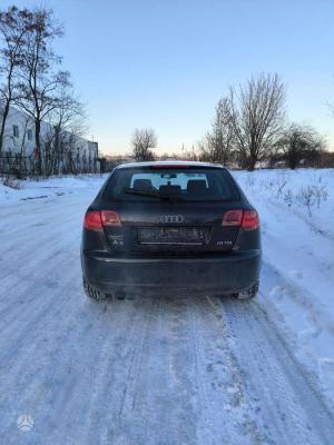 Pelēks Audi A3 2008 Kauņa, ar dzinēja tilpumu 1.90 L un nobraukumu 400 tūkst. km par 1800 €, foto 8 vietnē AUTOMOTO.COM.LV