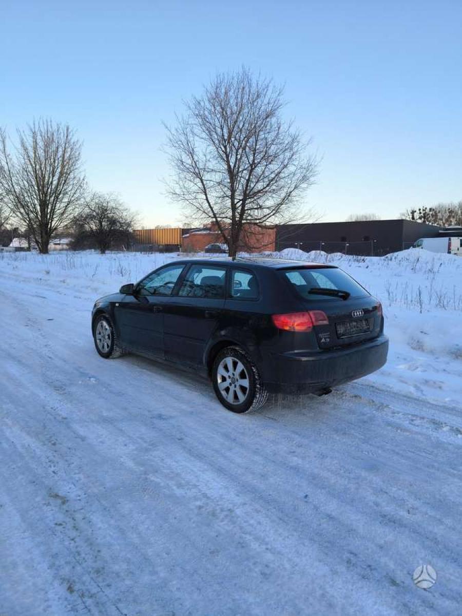 Pelēks Audi A3 2008 Kauņa, ar dzinēja tilpumu 1.90 L un nobraukumu 400 tūkst. km par 1800 €, foto 9 vietnē AUTOMOTO.COM.LV