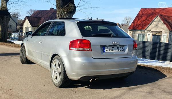 Pelēks Audi A3 2008 Viļņa, ar dzinēja tilpumu 2.00 L un nobraukumu 300 tūkst. km par 2300 €, foto 2 vietnē AUTOMOTO.COM.LV