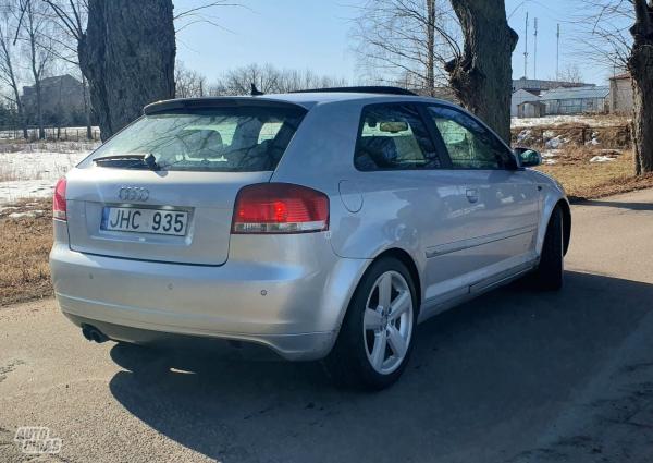 Pelēks Audi A3 2008 Viļņa, ar dzinēja tilpumu 2.00 L un nobraukumu 300 tūkst. km par 2300 €, foto 3 vietnē AUTOMOTO.COM.LV