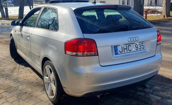 Grey Audi A3 2008 in Vilnius, with an engine capacity of 2.00 L and mileage of 300 thousand km for 2250 €, photo 2 on AUTOMOTO.COM.LV