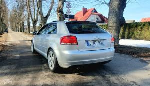 Pelēks Audi A3 2008 Viļņa, ar dzinēja tilpumu 2.00 L un nobraukumu 300 tūkst. km par 1750 €, foto 3 vietnē AUTOMOTO.COM.LV