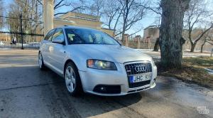 Pelēks Audi A3 2008 Viļņa, ar dzinēja tilpumu 2.00 L un nobraukumu 300 tūkst. km par 1750 €, foto 5 vietnē AUTOMOTO.COM.LV