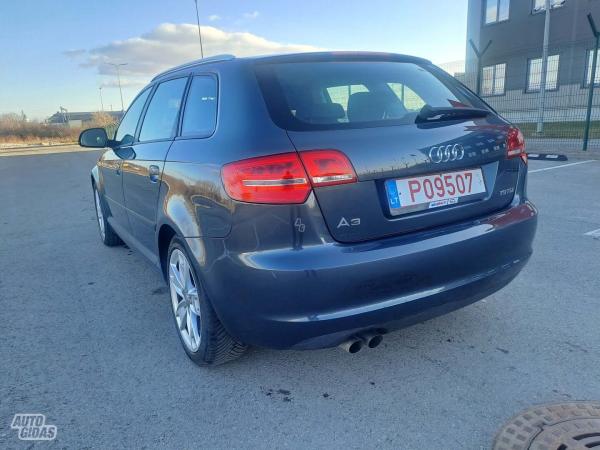 Pelēks Audi A3 2008 Telšiai, ar dzinēja tilpumu 1.90 L un nobraukumu 252 tūkst. km par 3900 €, foto 4 vietnē AUTOMOTO.COM.LV