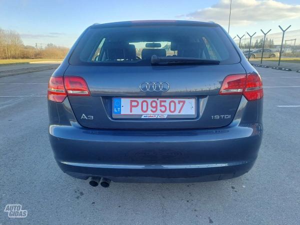 Pelēks Audi A3 2008 Telšiai, ar dzinēja tilpumu 1.90 L un nobraukumu 252 tūkst. km par 3900 €, foto 5 vietnē AUTOMOTO.COM.LV