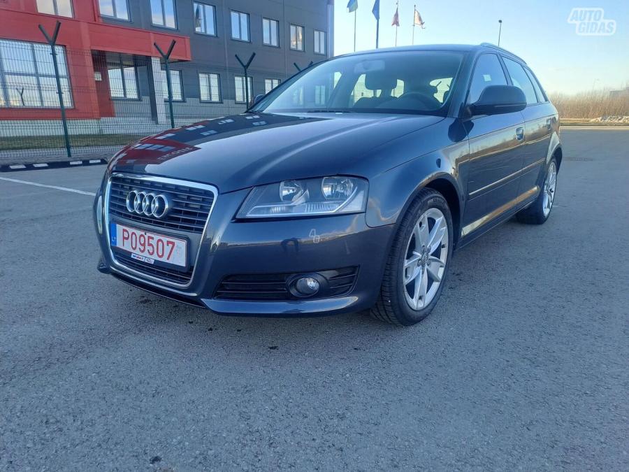 Grey Audi A3 2008 in Telschi, with an engine capacity of 1.90 L and mileage of 252 thousand km for 3650 €, photo 4 on AUTOMOTO.COM.LV
