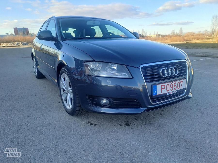 Pelēks Audi A3 2008 Telšiai, ar dzinēja tilpumu 1.90 L un nobraukumu 252 tūkst. km par 3650 €, foto 1 vietnē AUTOMOTO.COM.LV