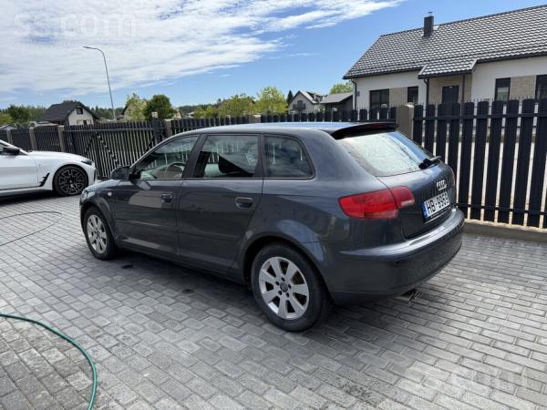 Grey Audi A3 2008 in Riga, with an engine capacity of 1.80 L and mileage of 120 thousand km for 5000 €, photo 3 on AUTOMOTO.COM.LV