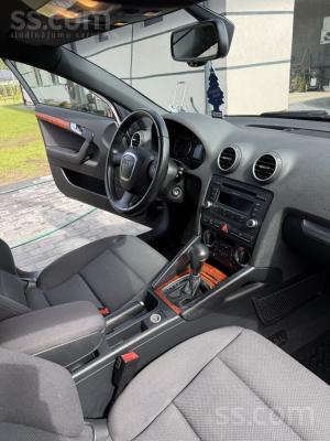 Grey Audi A3 2008 in Riga, with an engine capacity of 1.80 L and mileage of 120 thousand km for 5000 €, photo 7 on AUTOMOTO.COM.LV