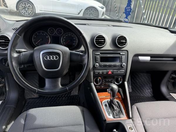 Grey Audi A3 2008 in Riga, with an engine capacity of 1.80 L and mileage of 120 thousand km for 5000 €, photo 9 on AUTOMOTO.COM.LV