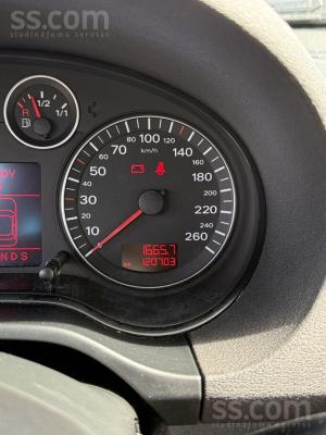 Grey Audi A3 2008 in Riga, with an engine capacity of 1.80 L and mileage of 120 thousand km for 5000 €, photo 11 on AUTOMOTO.COM.LV
