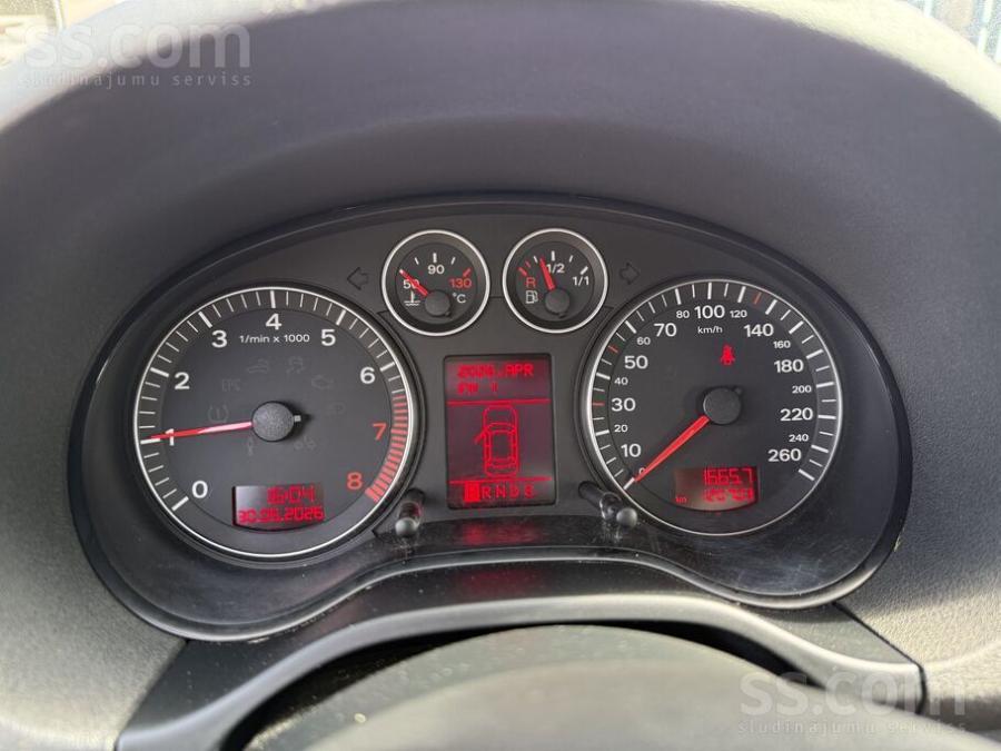 Grey Audi A3 2008 in Riga, with an engine capacity of 1.80 L and mileage of 120 thousand km for 5000 €, photo 12 on AUTOMOTO.COM.LV