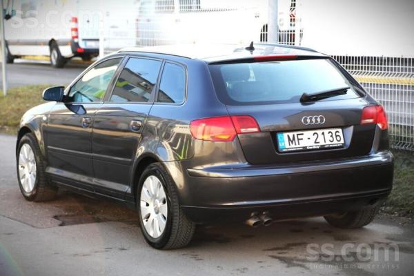 Pelēks Audi A3 2008 Rīga, ar dzinēja tilpumu 1.90 L un nobraukumu 254 tūkst. km par 3495 €, foto 4 vietnē AUTOMOTO.COM.LV