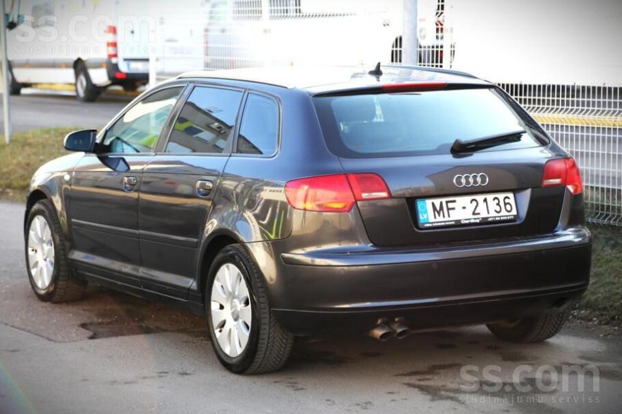 Pelēks Audi A3 2008 Rīga, ar dzinēja tilpumu 1.90 L un nobraukumu 254 tūkst. km par 3495 €, foto 5 vietnē AUTOMOTO.COM.LV