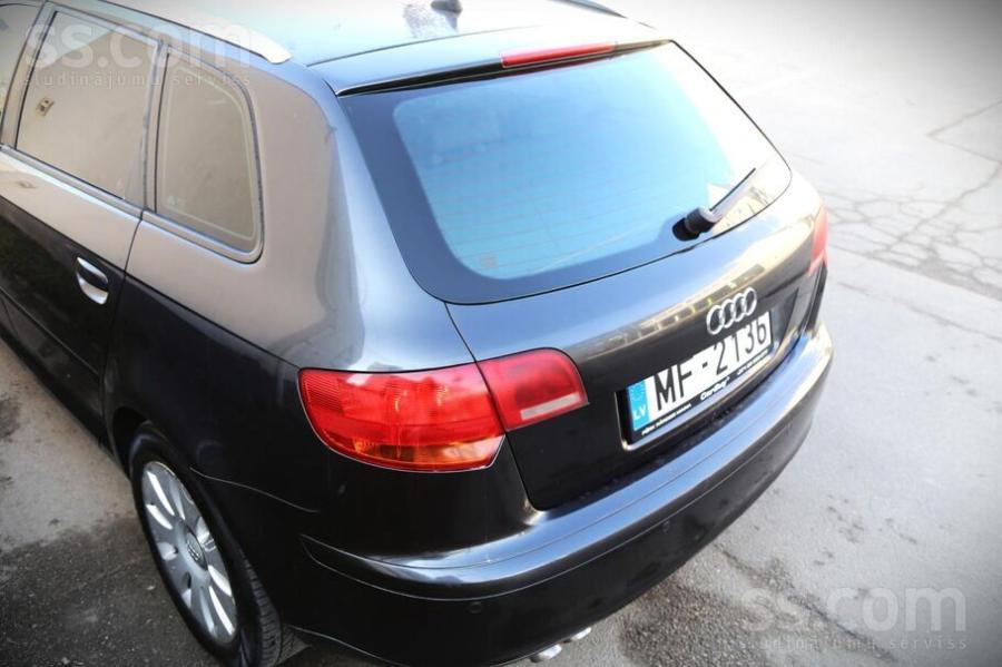 Pelēks Audi A3 2008 Rīga, ar dzinēja tilpumu 1.90 L un nobraukumu 254 tūkst. km par 3495 €, foto 7 vietnē AUTOMOTO.COM.LV