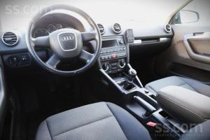 Pelēks Audi A3 2008 Rīga, ar dzinēja tilpumu 1.90 L un nobraukumu 254 tūkst. km par 3495 €, foto 9 vietnē AUTOMOTO.COM.LV