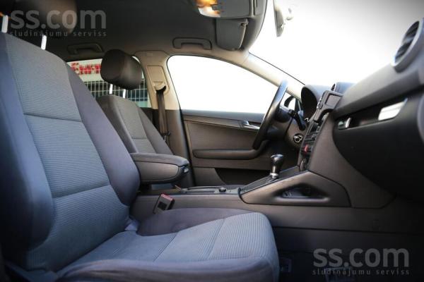 Pelēks Audi A3 2008 Rīga, ar dzinēja tilpumu 1.90 L un nobraukumu 254 tūkst. km par 3495 €, foto 10 vietnē AUTOMOTO.COM.LV