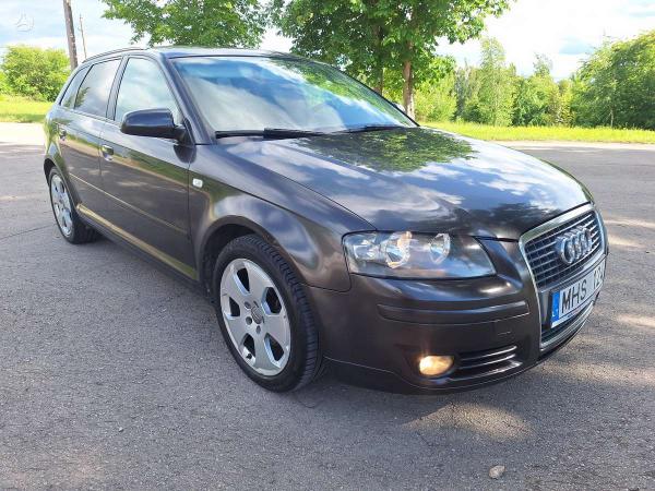 Pelēks Audi A3 2008 Kelmė, ar dzinēja tilpumu 2.00 L un nobraukumu 330 tūkst. km par 2450 €, foto 1 vietnē AUTOMOTO.COM.LV