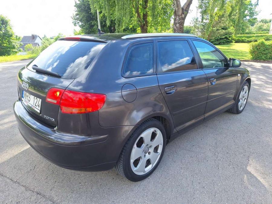 Pelēks Audi A3 2008 Kelmė, ar dzinēja tilpumu 2.00 L un nobraukumu 330 tūkst. km par 2450 €, foto 3 vietnē AUTOMOTO.COM.LV