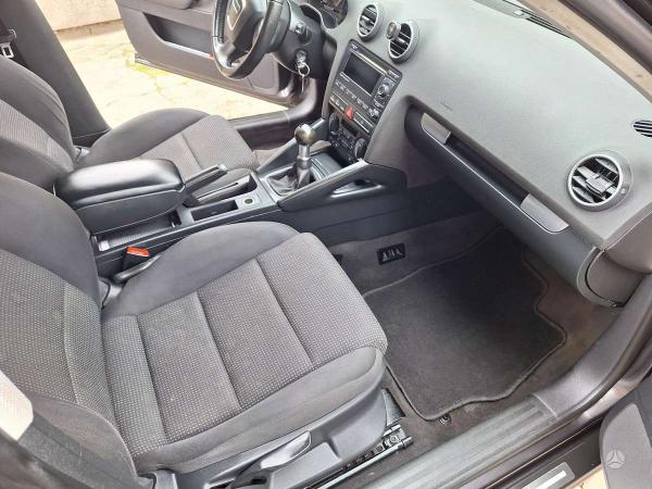 Grey Audi A3 2008 in Kelme, with an engine capacity of 2.00 L and mileage of 330 thousand km for 2450 €, photo 10 on AUTOMOTO.COM.LV