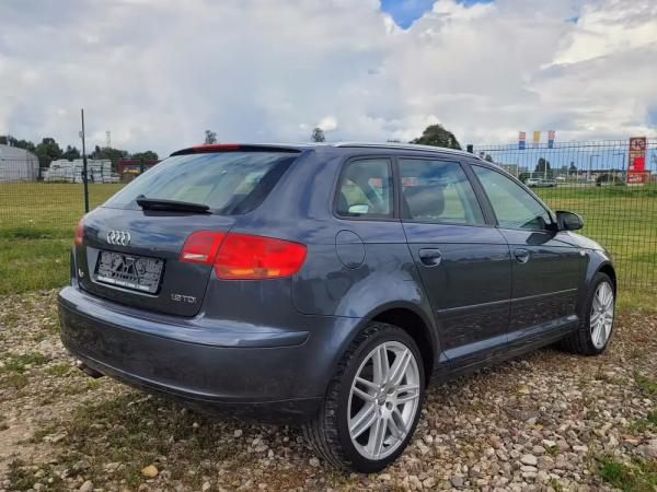 Grey Audi A3 2008 in Saldus, with an engine capacity of 1.90 L and mileage of 250 thousand km for 4800 €, photo 2 on AUTOMOTO.COM.LV