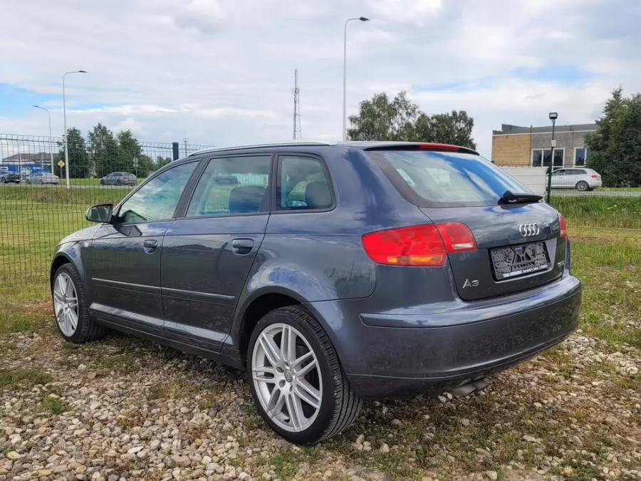Grey Audi A3 2008 in Saldus, with an engine capacity of 1.90 L and mileage of 250 thousand km for 4800 €, photo 5 on AUTOMOTO.COM.LV