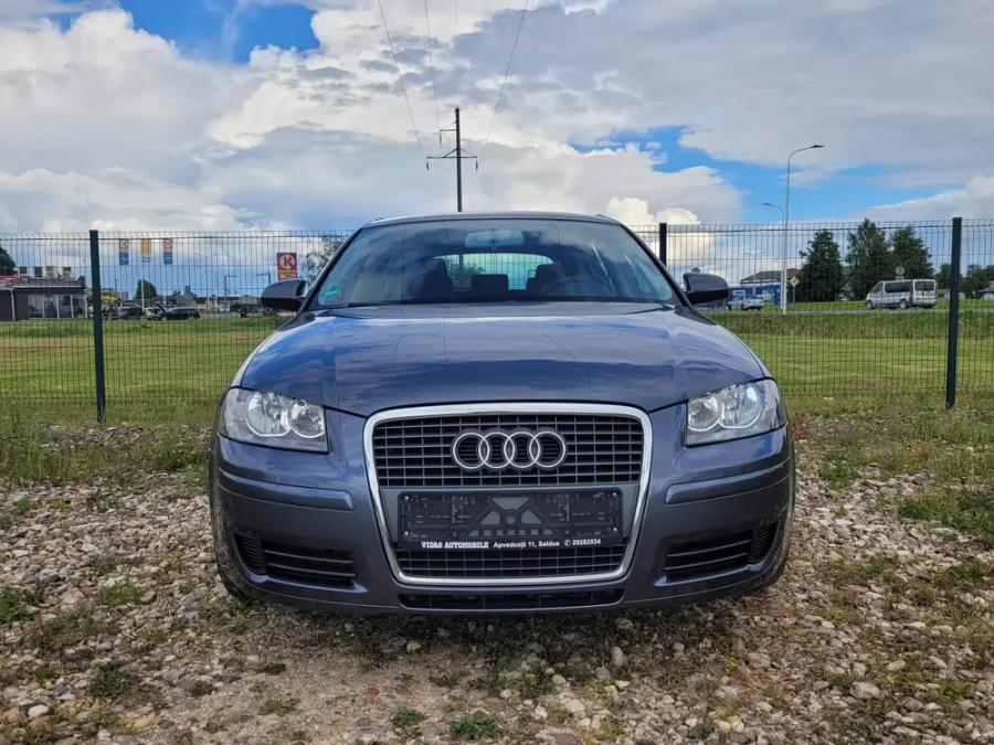 Grey Audi A3 2008 in Saldus, with an engine capacity of 1.90 L and mileage of 250 thousand km for 4800 €, photo 6 on AUTOMOTO.COM.LV