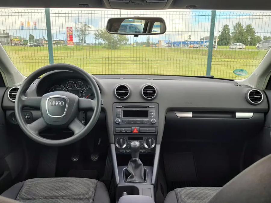 Grey Audi A3 2008 in Saldus, with an engine capacity of 1.90 L and mileage of 250 thousand km for 4800 €, photo 15 on AUTOMOTO.COM.LV