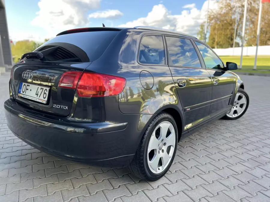Grey Audi A3 2008 in Jekabpils, with an engine capacity of 2.00 L and mileage of 298 thousand km for 5100 €, photo 3 on AUTOMOTO.COM.LV