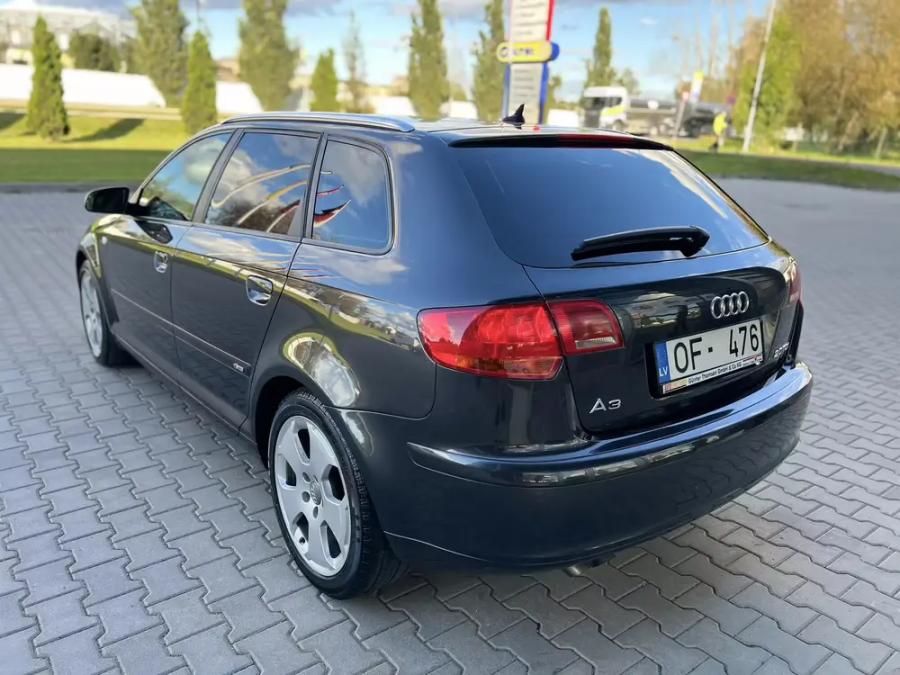 Grey Audi A3 2008 in Jekabpils, with an engine capacity of 2.00 L and mileage of 298 thousand km for 5100 €, photo 8 on AUTOMOTO.COM.LV