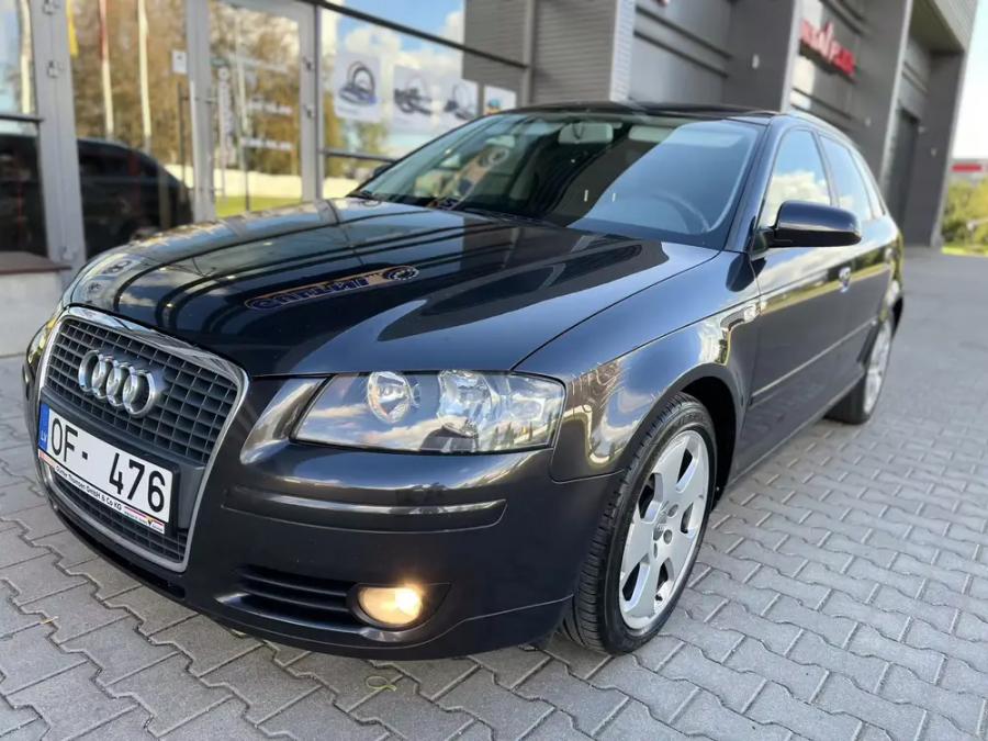 Grey Audi A3 2008 in Jekabpils, with an engine capacity of 2.00 L and mileage of 298 thousand km for 5100 €, photo 11 on AUTOMOTO.COM.LV