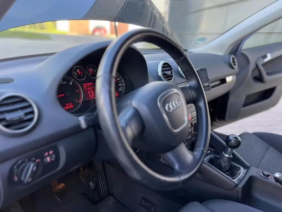 Grey Audi A3 2008 in Jekabpils, with an engine capacity of 2.00 L and mileage of 298 thousand km for 5100 €, photo 21 on AUTOMOTO.COM.LV