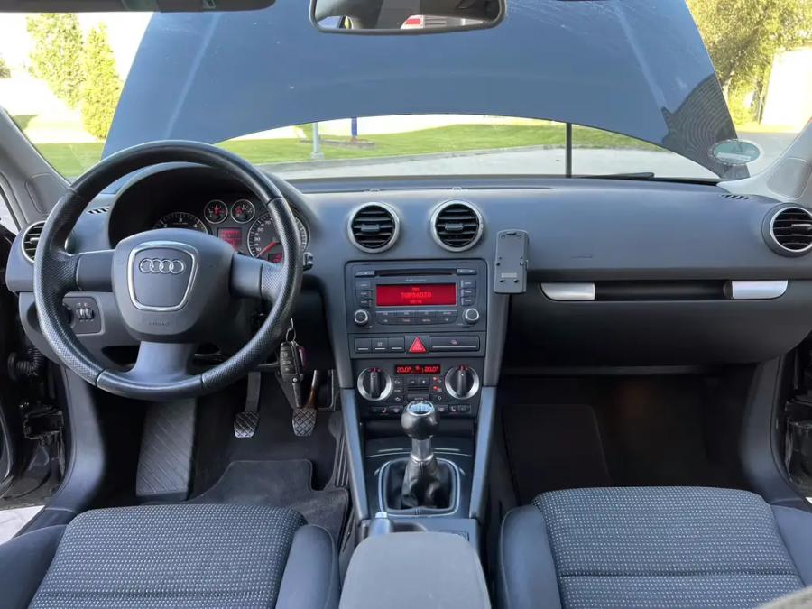 Grey Audi A3 2008 in Jekabpils, with an engine capacity of 2.00 L and mileage of 298 thousand km for 5100 €, photo 24 on AUTOMOTO.COM.LV