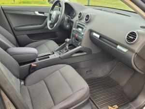 Grey Audi A3 2008 in Riga, with an engine capacity of 1.90 L and mileage of 250 thousand km for 4900 €, photo 16 on AUTOMOTO.COM.LV