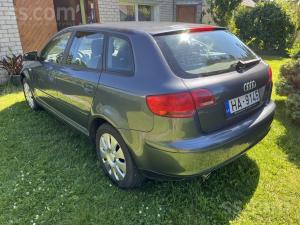 Grey Audi A3 2008 in Ventspils, with an engine capacity of 1.60 L and mileage of 194 thousand km for 2500 €, photo 4 on AUTOMOTO.COM.LV