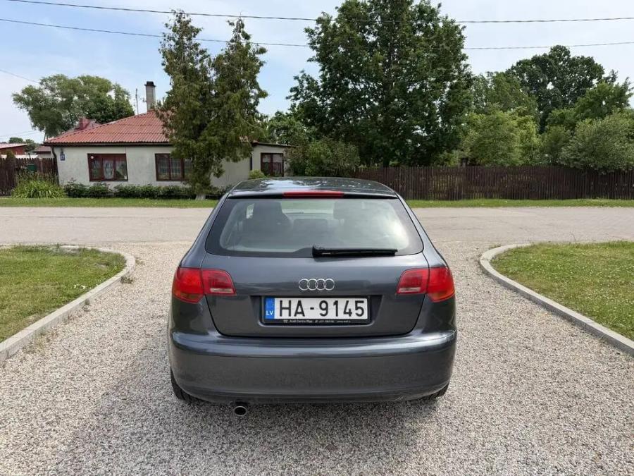 Grey Audi A3 2008 in Ventspils, with an engine capacity of 1.60 L and mileage of 194 thousand km for 3600 €, photo 8 on AUTOMOTO.COM.LV