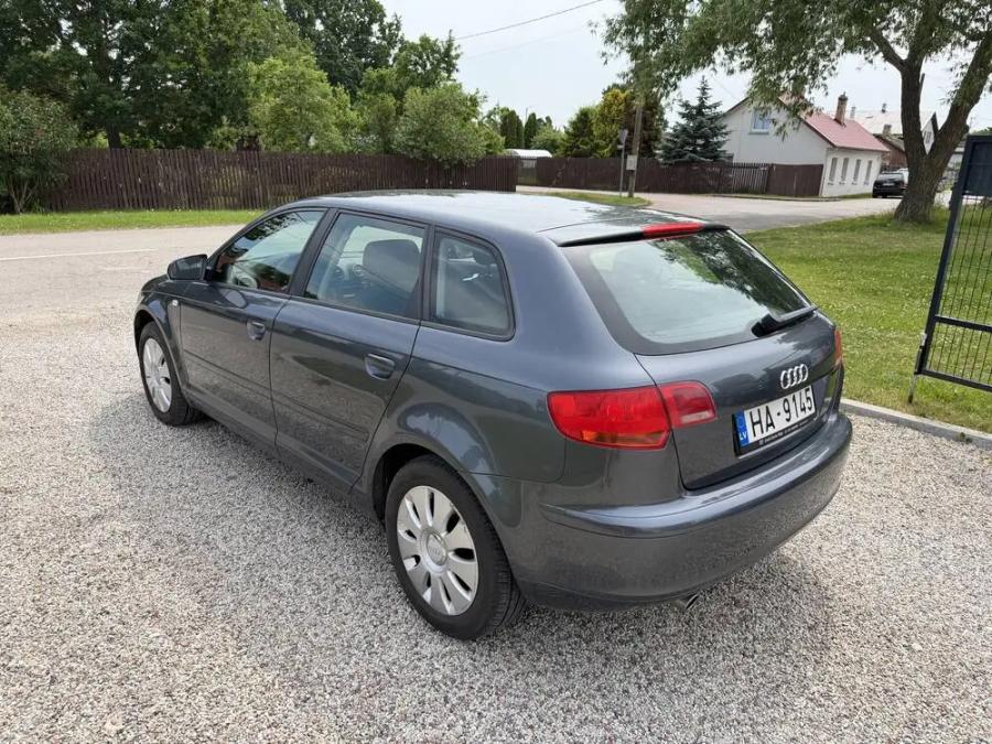 Grey Audi A3 2008 in Ventspils, with an engine capacity of 1.60 L and mileage of 194 thousand km for 3600 €, photo 9 on AUTOMOTO.COM.LV
