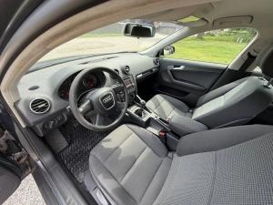 Grey Audi A3 2008 in Ventspils, with an engine capacity of 1.60 L and mileage of 194 thousand km for 3600 €, photo 11 on AUTOMOTO.COM.LV