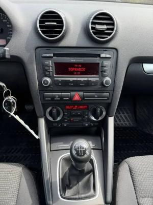Grey Audi A3 2008 in Ventspils, with an engine capacity of 1.60 L and mileage of 194 thousand km for 3600 €, photo 15 on AUTOMOTO.COM.LV