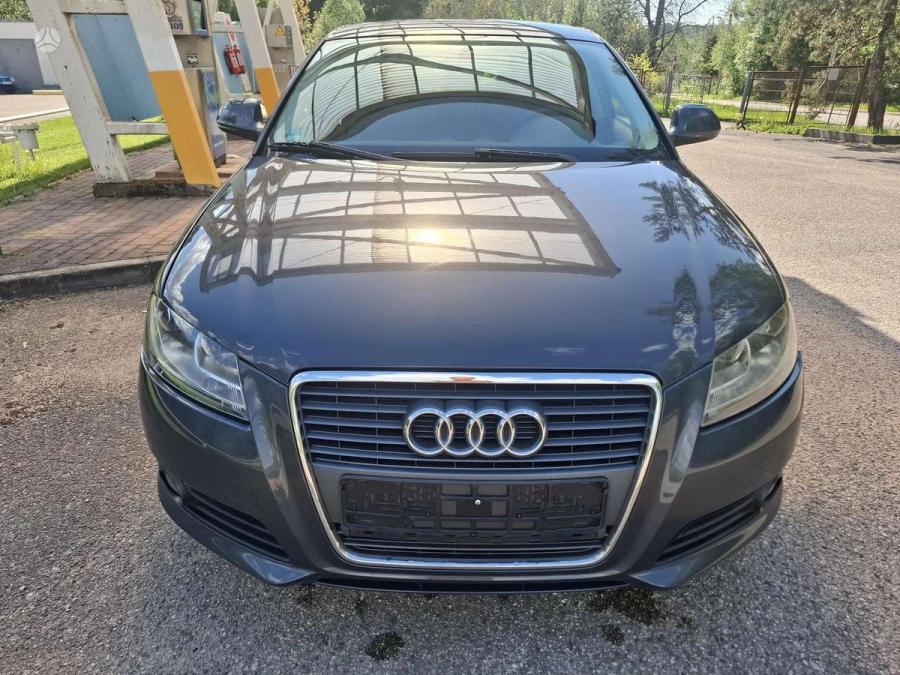 Pelēks Audi A3 2008 Utena, ar dzinēja tilpumu 1.97 L un nobraukumu 270 tūkst. km par 3500 €, foto 4 vietnē AUTOMOTO.COM.LV