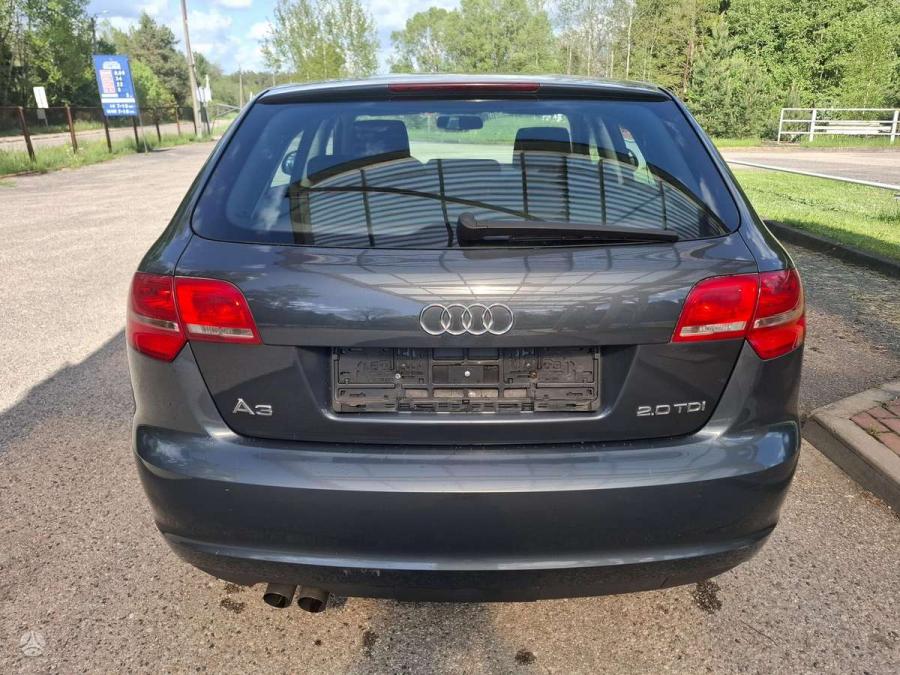 Pelēks Audi A3 2008 Utena, ar dzinēja tilpumu 1.97 L un nobraukumu 270 tūkst. km par 3500 €, foto 8 vietnē AUTOMOTO.COM.LV