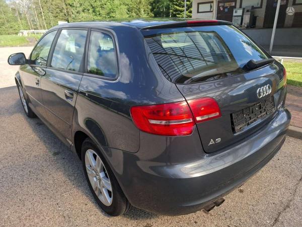 Pelēks Audi A3 2008 Utena, ar dzinēja tilpumu 1.97 L un nobraukumu 270 tūkst. km par 3500 €, foto 10 vietnē AUTOMOTO.COM.LV