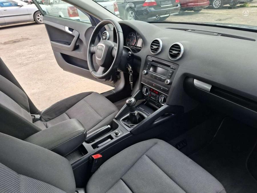 Pelēks Audi A3 2008 Utena, ar dzinēja tilpumu 1.97 L un nobraukumu 270 tūkst. km par 3500 €, foto 19 vietnē AUTOMOTO.COM.LV