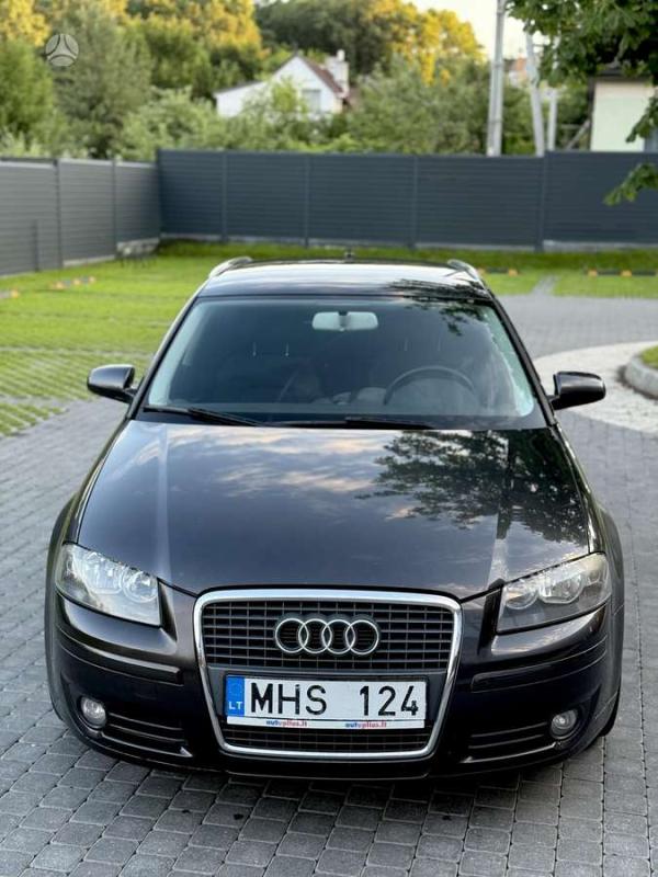 Grey Audi A3 2008 in Vilnius, with an engine capacity of 2.00 L and mileage of 285 thousand km for 3350 €, photo 3 on AUTOMOTO.COM.LV