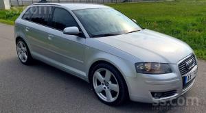 Grey Audi A3 2008 in Riga, with an engine capacity of 2.00 L and mileage of 315 thousand km for 5600 €, photo  on AUTOMOTO.COM.LV