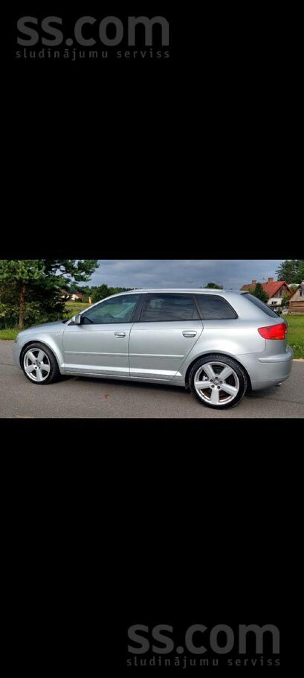 Grey Audi A3 2008 in Riga, with an engine capacity of 2.00 L and mileage of 315 thousand km for 3150 €, photo 5 on AUTOMOTO.COM.LV